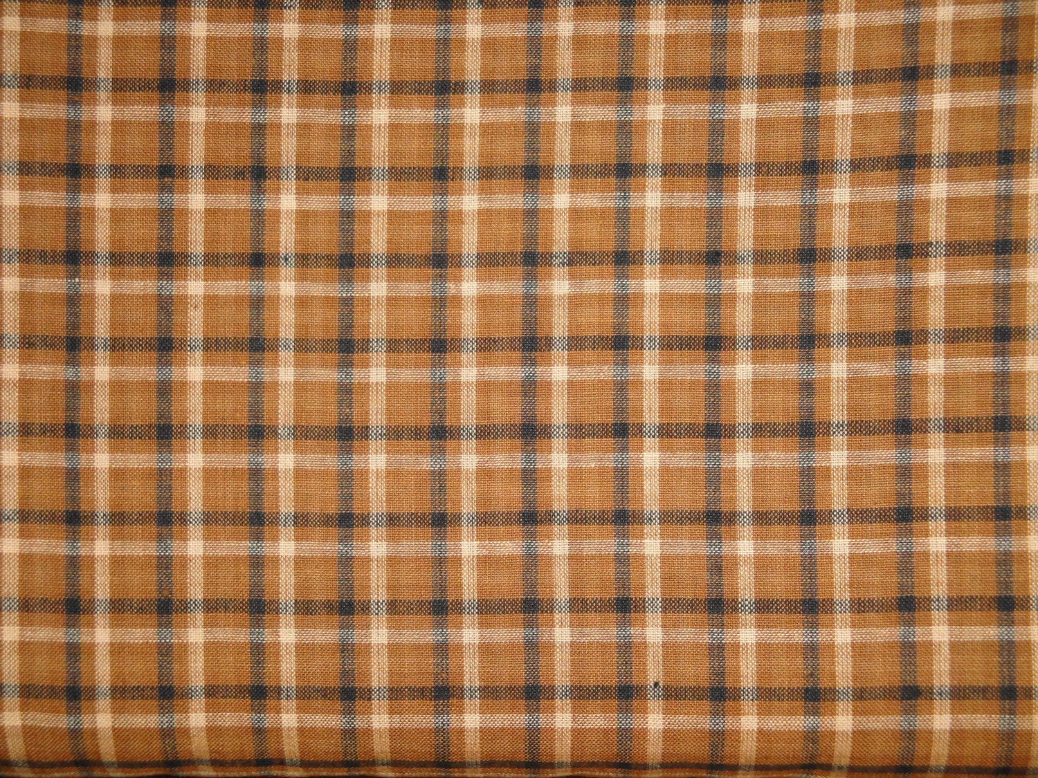 Homespun Material Primitive Plaid Cotton Material Rag - Etsy