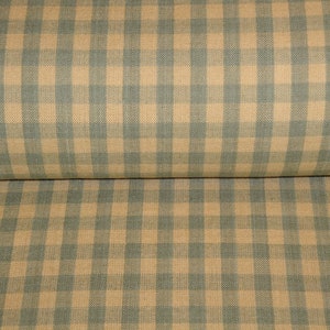 Sage Green Large Check Homespun Fabric | Cotton Quilt Apparel Home ...
