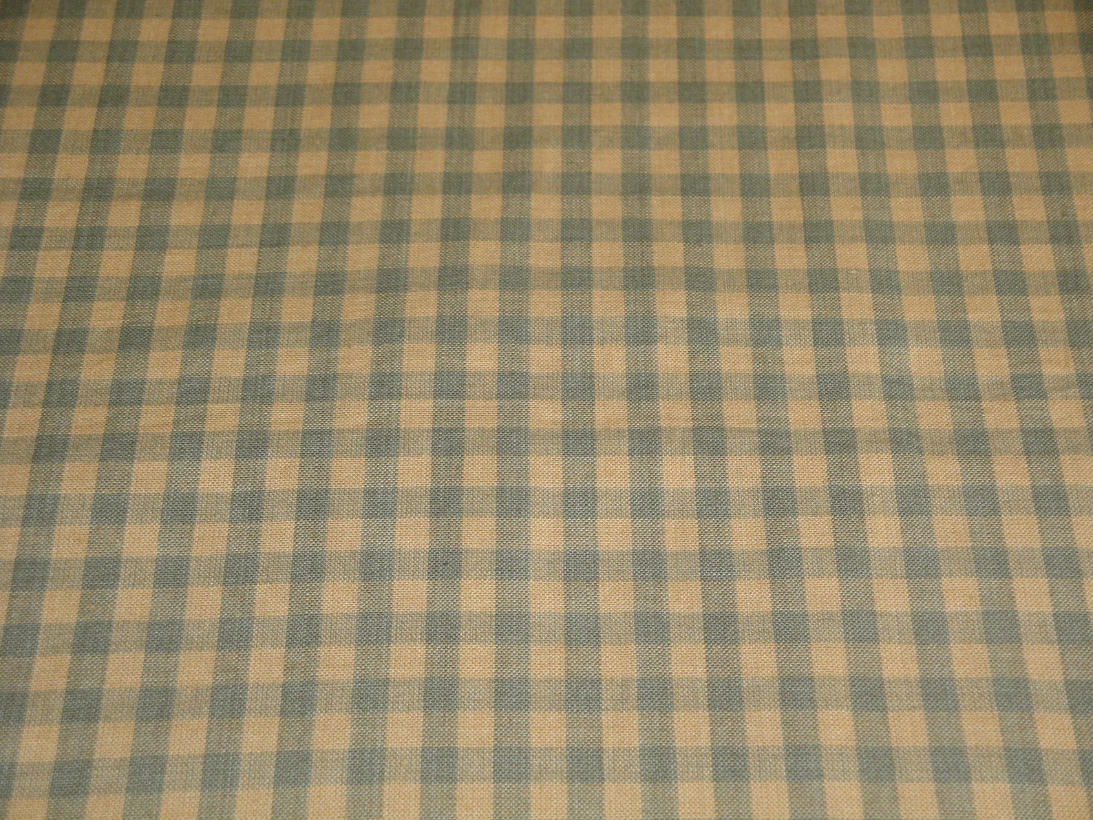 Sage Green Large Check Homespun Fabric | Cotton Quilt Apparel Home ...