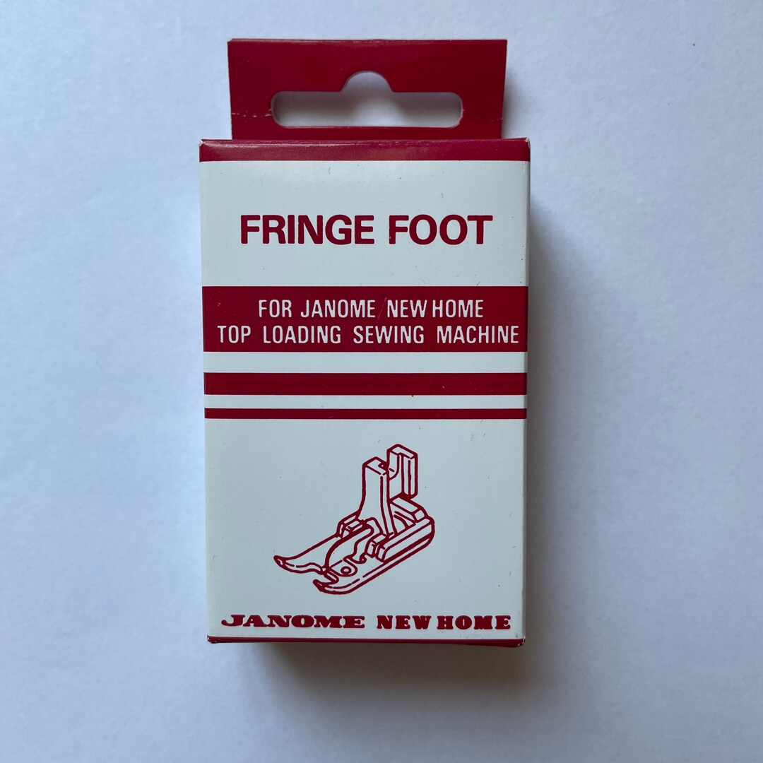 Janome Sewing Machine Fringe Foot - Etsy