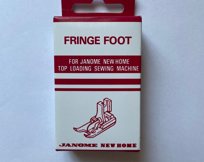 Janome Sewing Machine Fringe Foot - Etsy