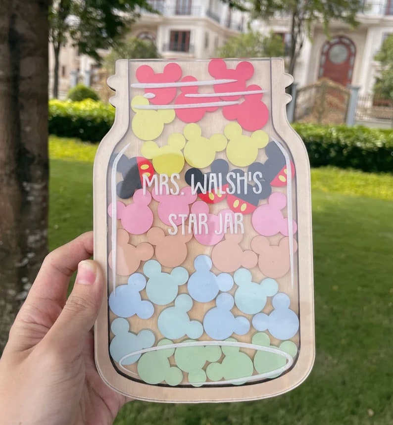 Personalized Reward Jar for Classroom, Teacher Jar Gift, Gifts for ...