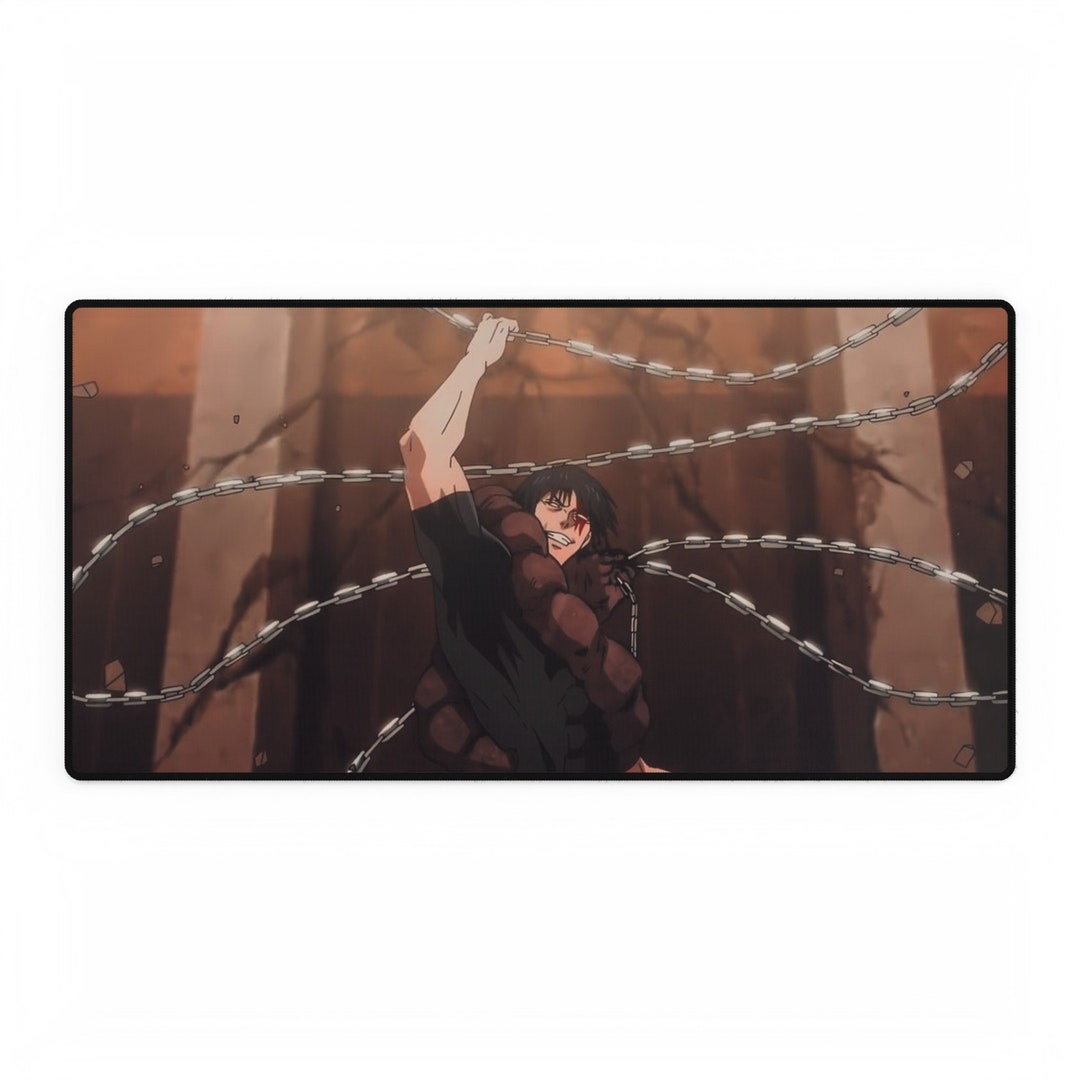Jujutsu Kaisen Toji Inspired Desk Mat/mouse Pad - Etsy