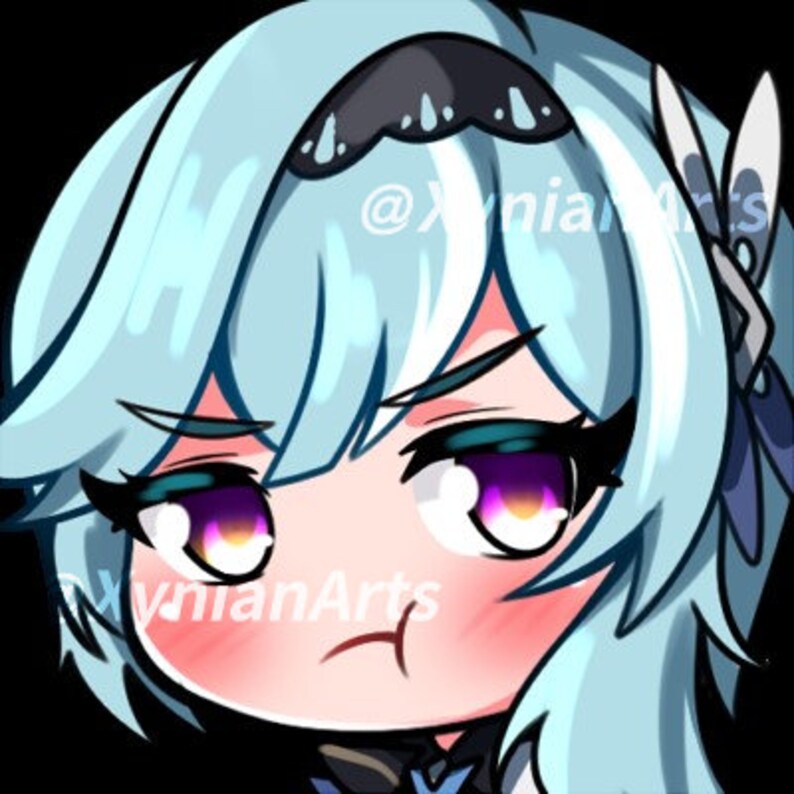 Genshin Impact - Eula Emotes - Etsy