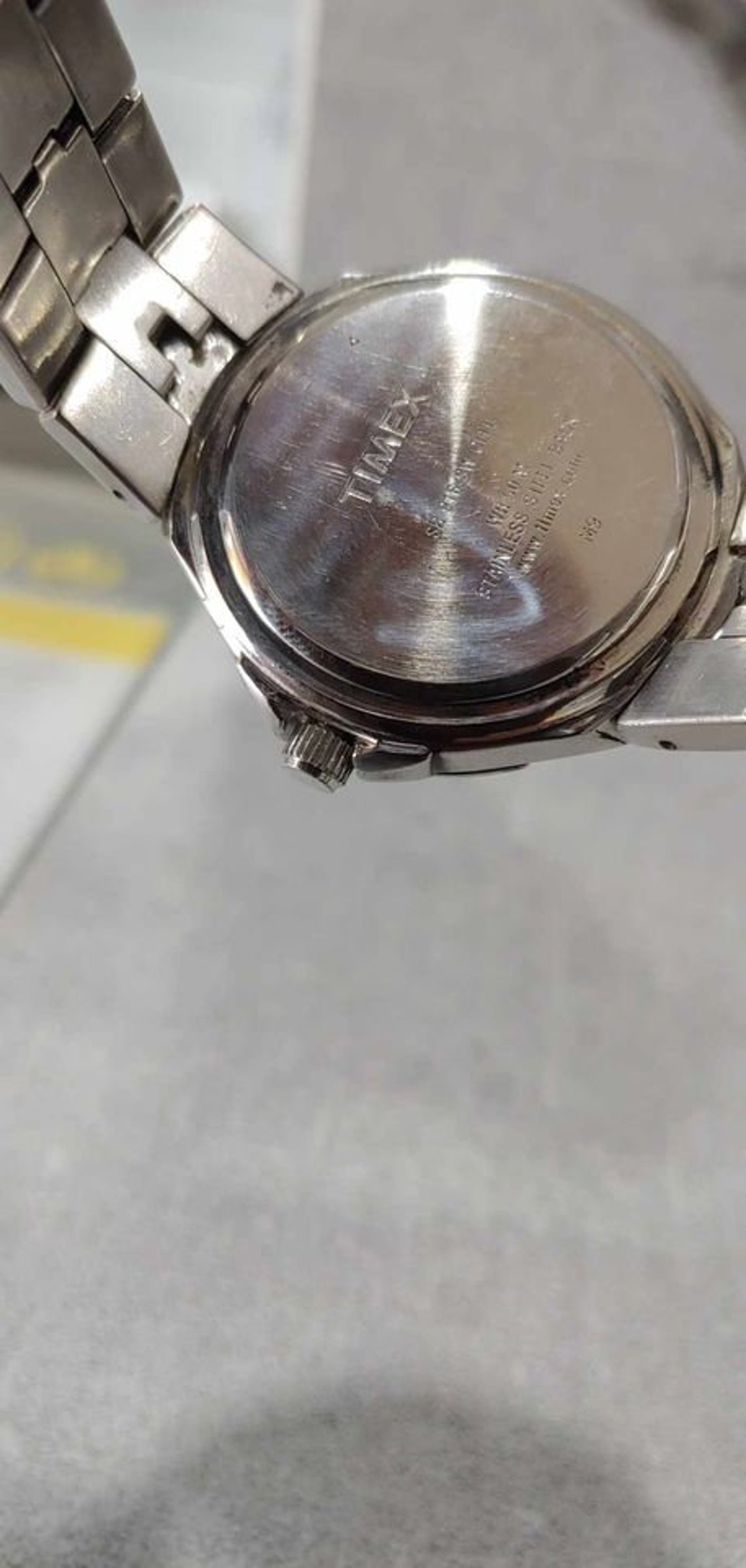 Timex Easy Reader Gold & Silver Chronograph Mens Watch - Etsy