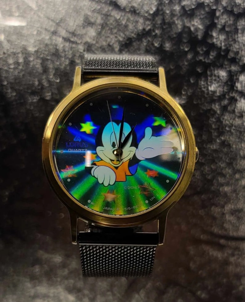 Lorus by Seiko Disney Holograph Watch - Etsy