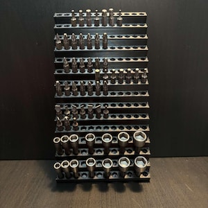 Magnetic Bit Wall Holder: Workshop Tool Organizer & Storage Rack - Etsy