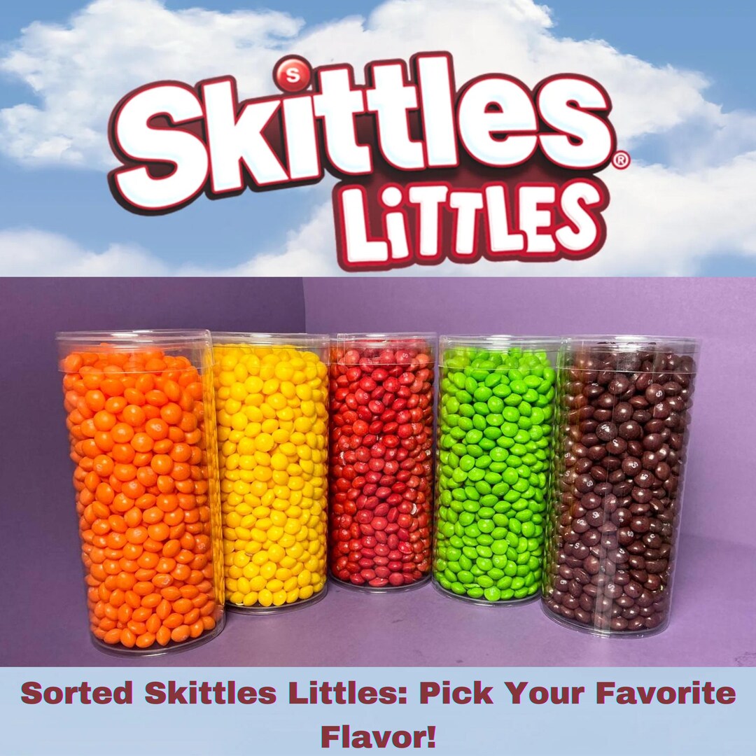 Sorted Skittles Littles: Advent Calendar, Halloween Candy Bar - Etsy