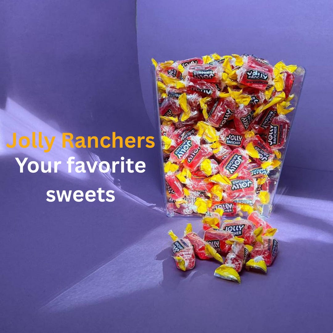 Jolly Rancher Candies, Git Packing Candy Bag/tube, Summer Pool Party ...