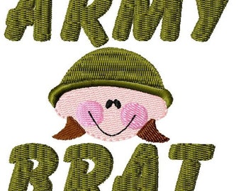 Army brat | Etsy