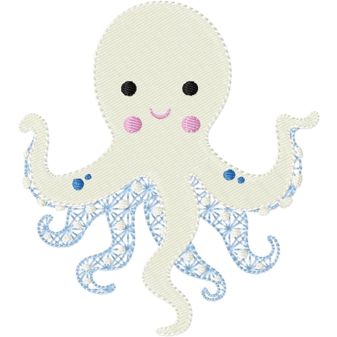 Sea Life Machine Embroidery Design Set (digital Download) - Etsy