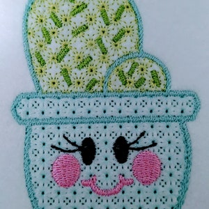Cactus Motiff Machine Design - Etsy