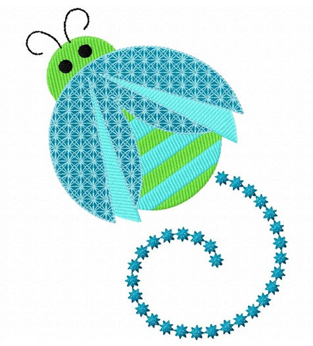 J Bug Machine Embroidery Design 3 Sizes - Etsy