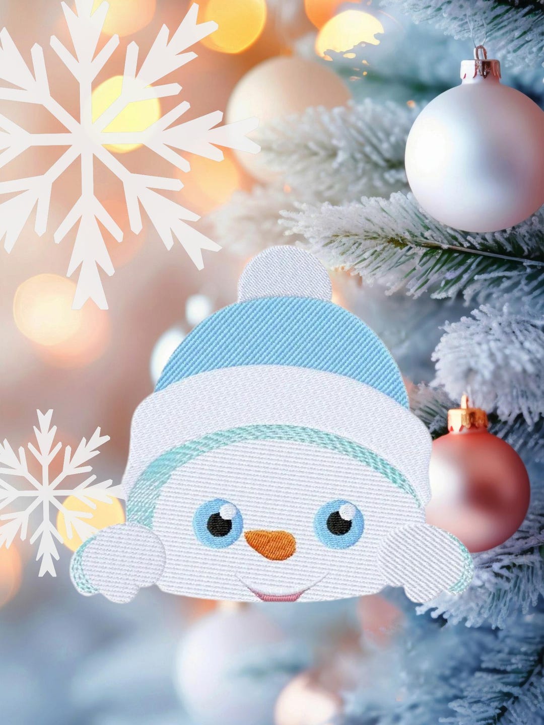 Christmas Very Sweet Snow Buddy Snowman With Hat - Etsy