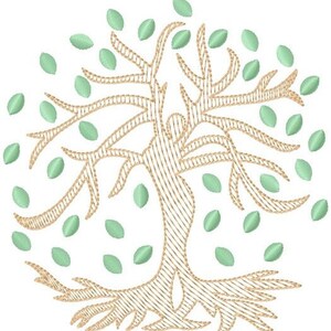 Tree of Life Machine Embroidery Design 3 Sizes - Etsy