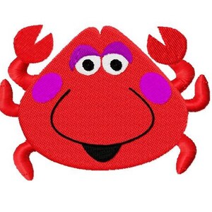 Baby Crab Machine Embroidery Design - Etsy