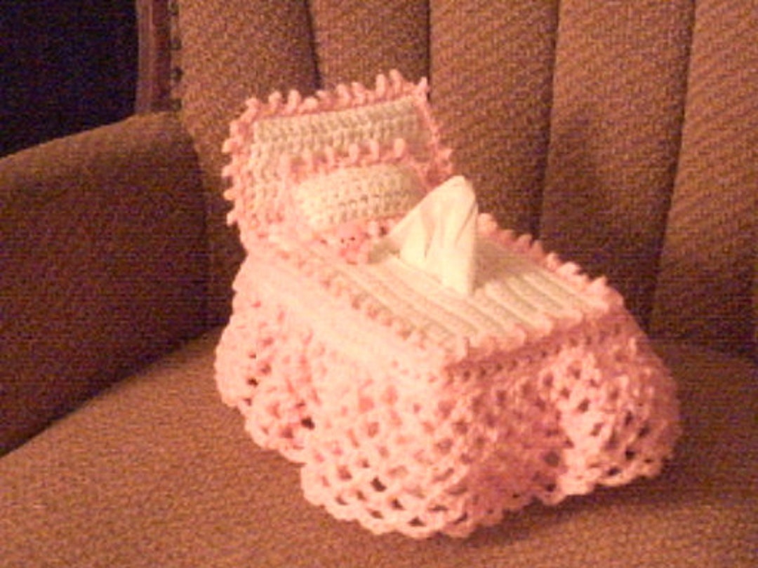 PATTERN ONLY Frilly Bed Tissue Box Cover Pattern - Etsy