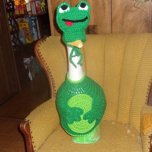 Frog Goose Geese Outfit Lawn Goose Clothes Outdoor Garden Statue Yard ...