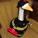 Fireman Geese Goose Outfit Crochet Lawn Geese Clothes Outdoor Patio ...