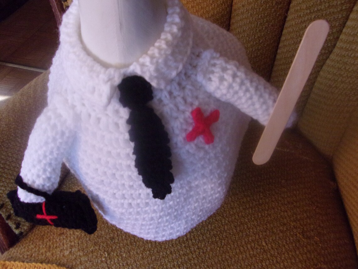 Doctor Goose Geese Outfit Lawn Goose Clothes Garden Statue - Etsy