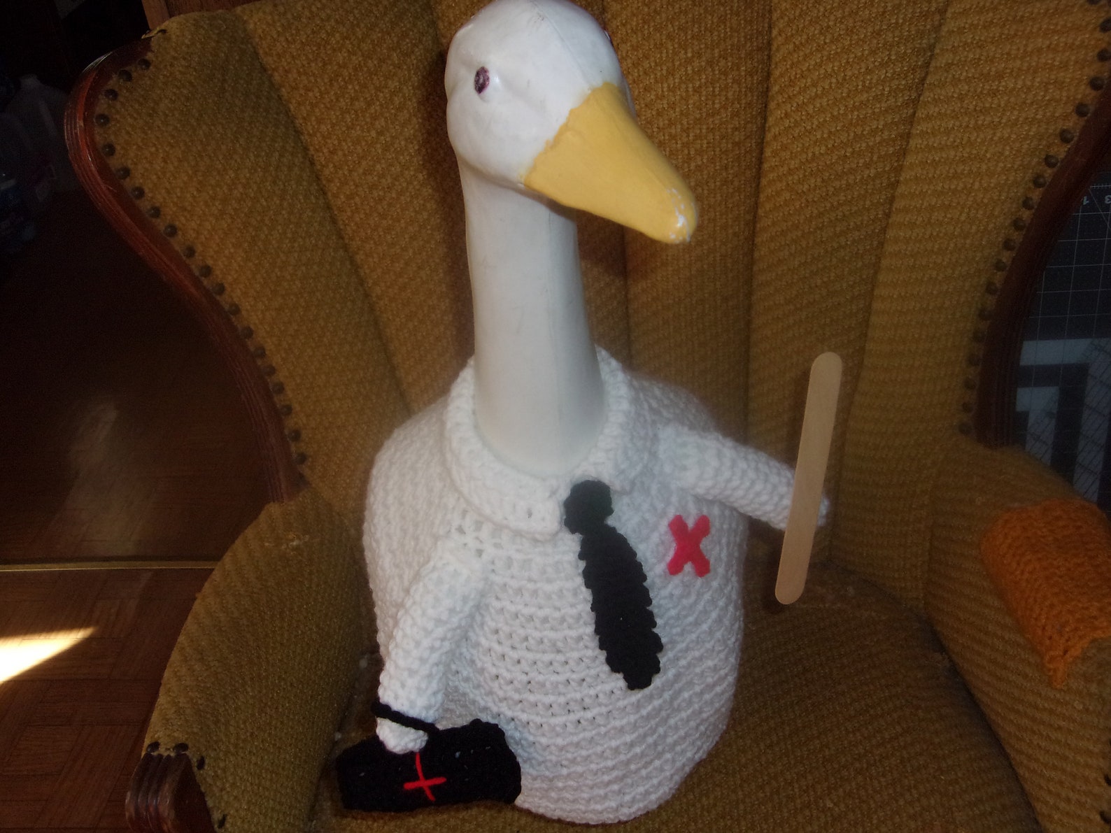 Doctor Goose Geese Outfit Lawn Goose Clothes Garden Statue - Etsy