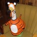 Tiger Goose Geese Outfit Lawn Goose Clothes Garden Statue Dress Patio ...