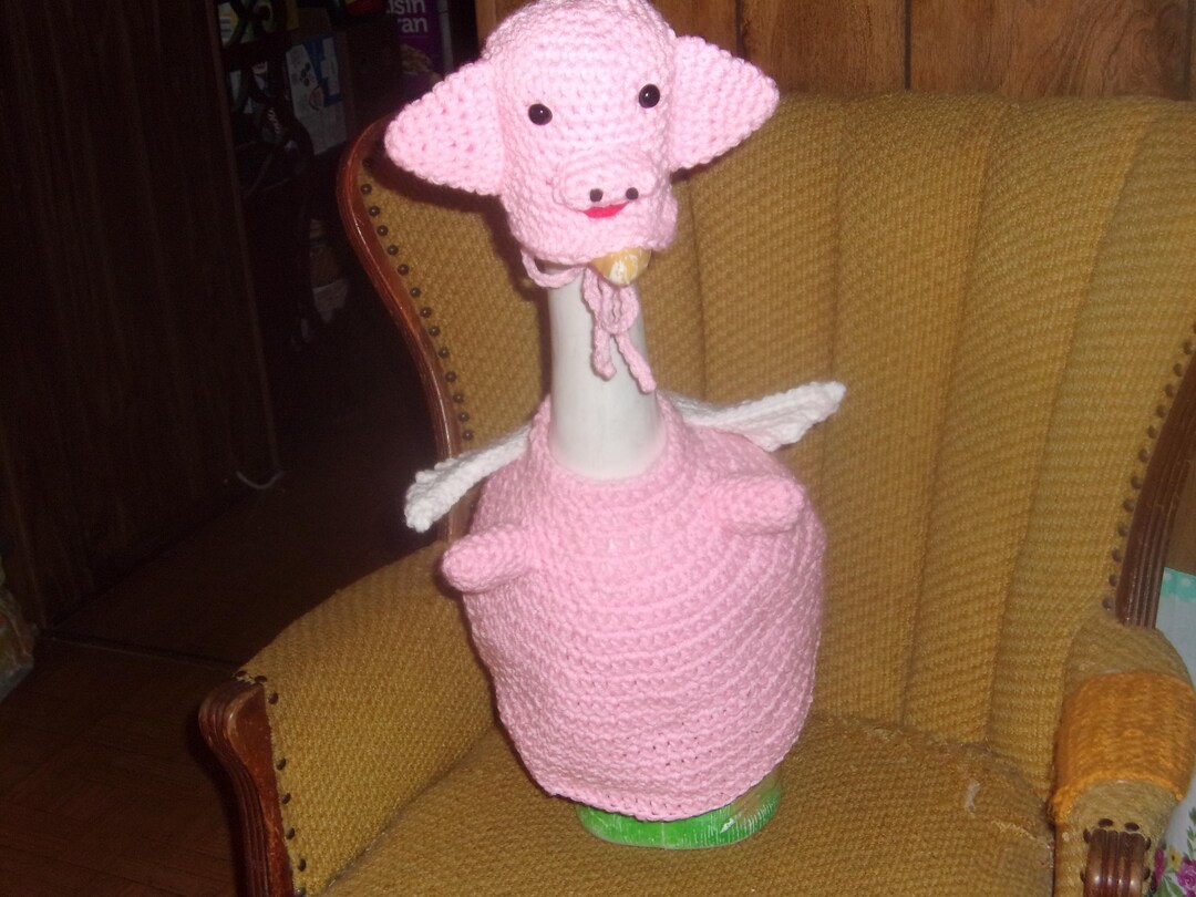 Flying Pig Goose Geese Outfit Lawn Geese Clothes Outdoor Garden Statue ...