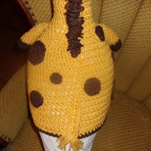 Giraffe Goose Geese Crochet Outfit Lawn Goose Clothes Garden Patio ...