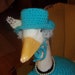 Queen Elizabeth England Goose Geese Outfit Crochet Lawn Geese Clothes ...