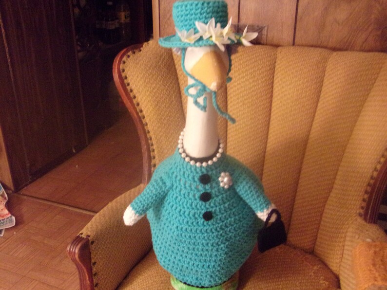 Queen Elizabeth England Goose Geese Outfit Crochet Lawn Geese - Etsy
