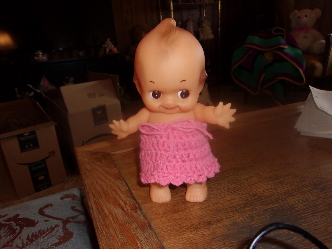 Kewpie Doll Standing 9" Tall With Dress - Etsy
