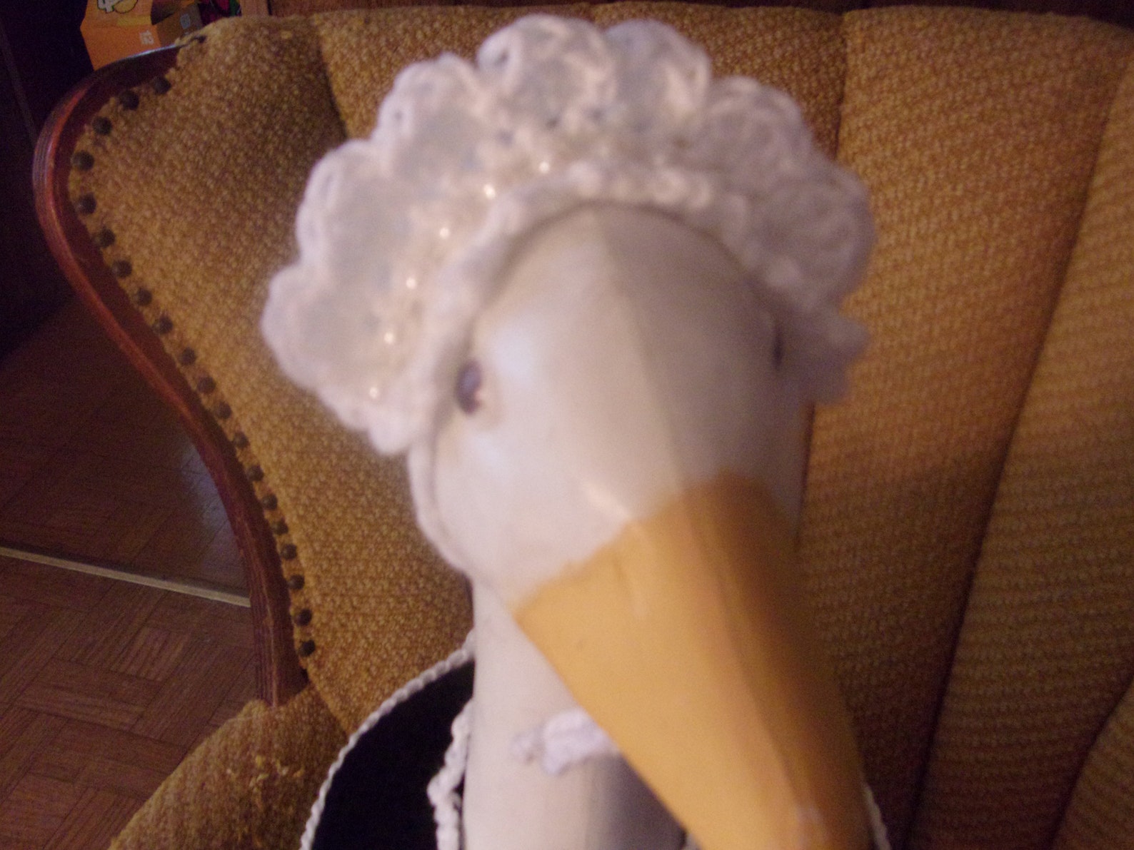 French Maid Goose Geese Outfit Crochet Goose Clothes Outdoor Patio ...