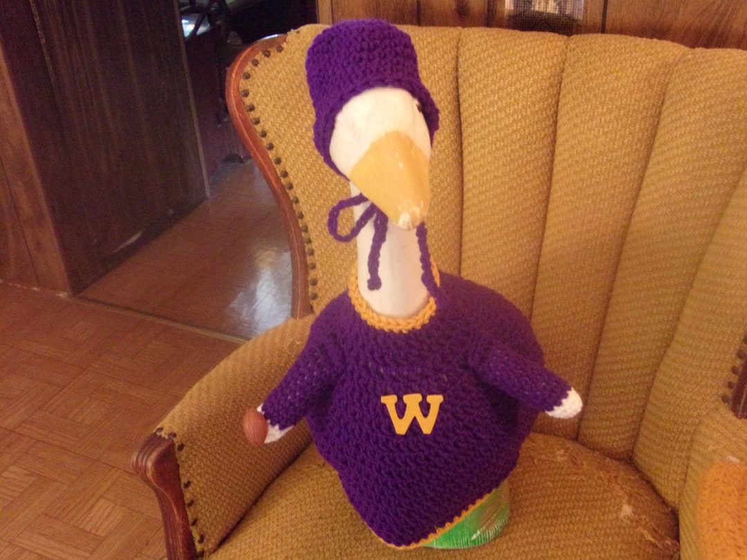 Washington Football Goose Geese Outfit Lawn Goose Clothes Outdoor ...