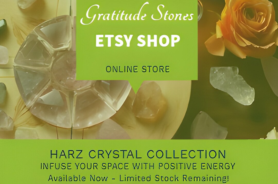 Energetic Gratitude Stones From the Harz Three Sizes for Everyday Life ...