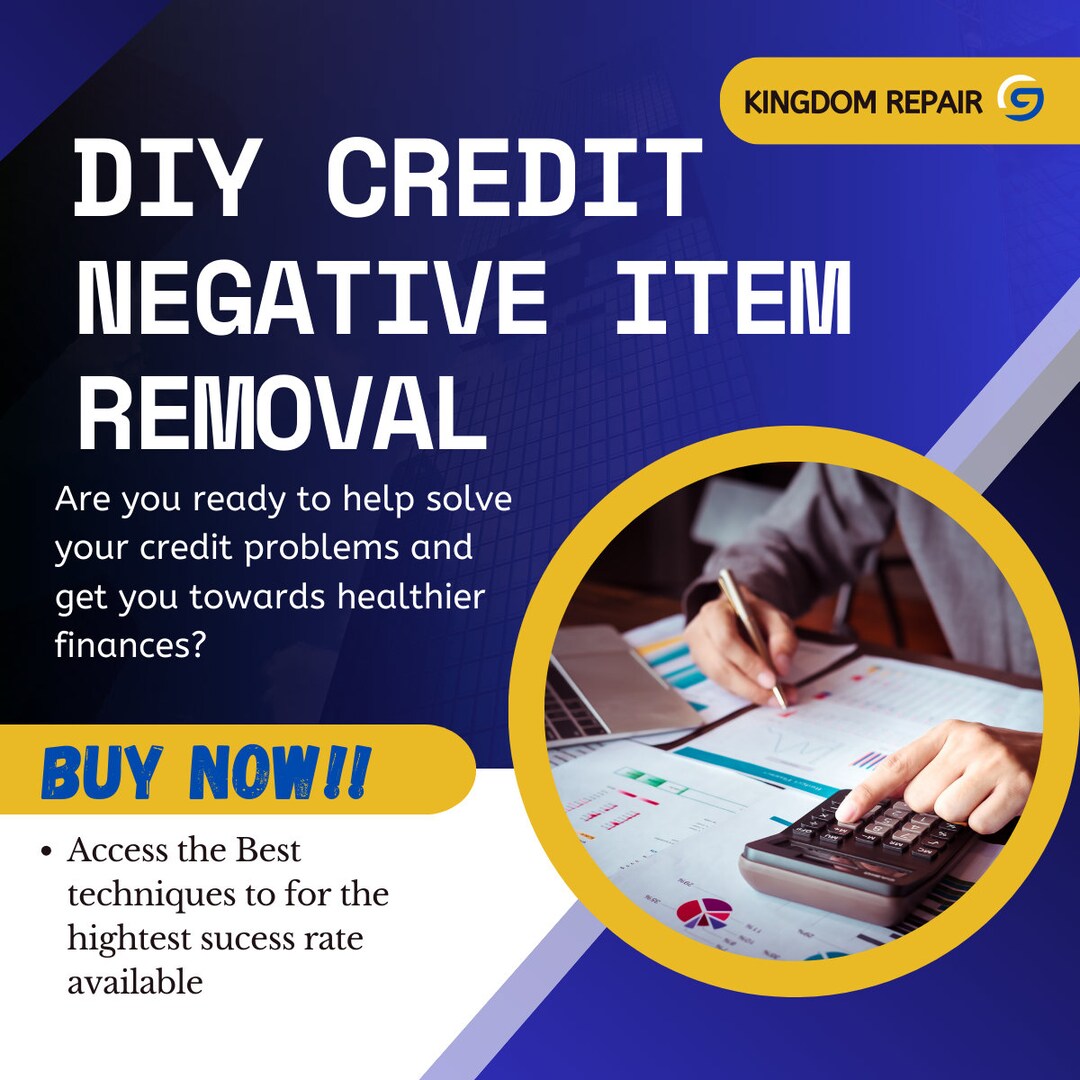 Complete Do It Yourself Credit Repair Package - Etsy