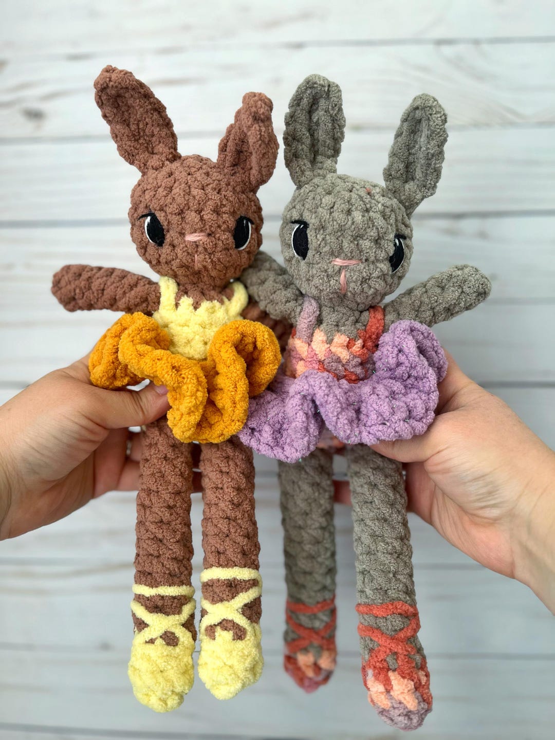 MADE TO ORDER - Beth the Ballerina Bunny - Crocheted Ballet Bunny With ...