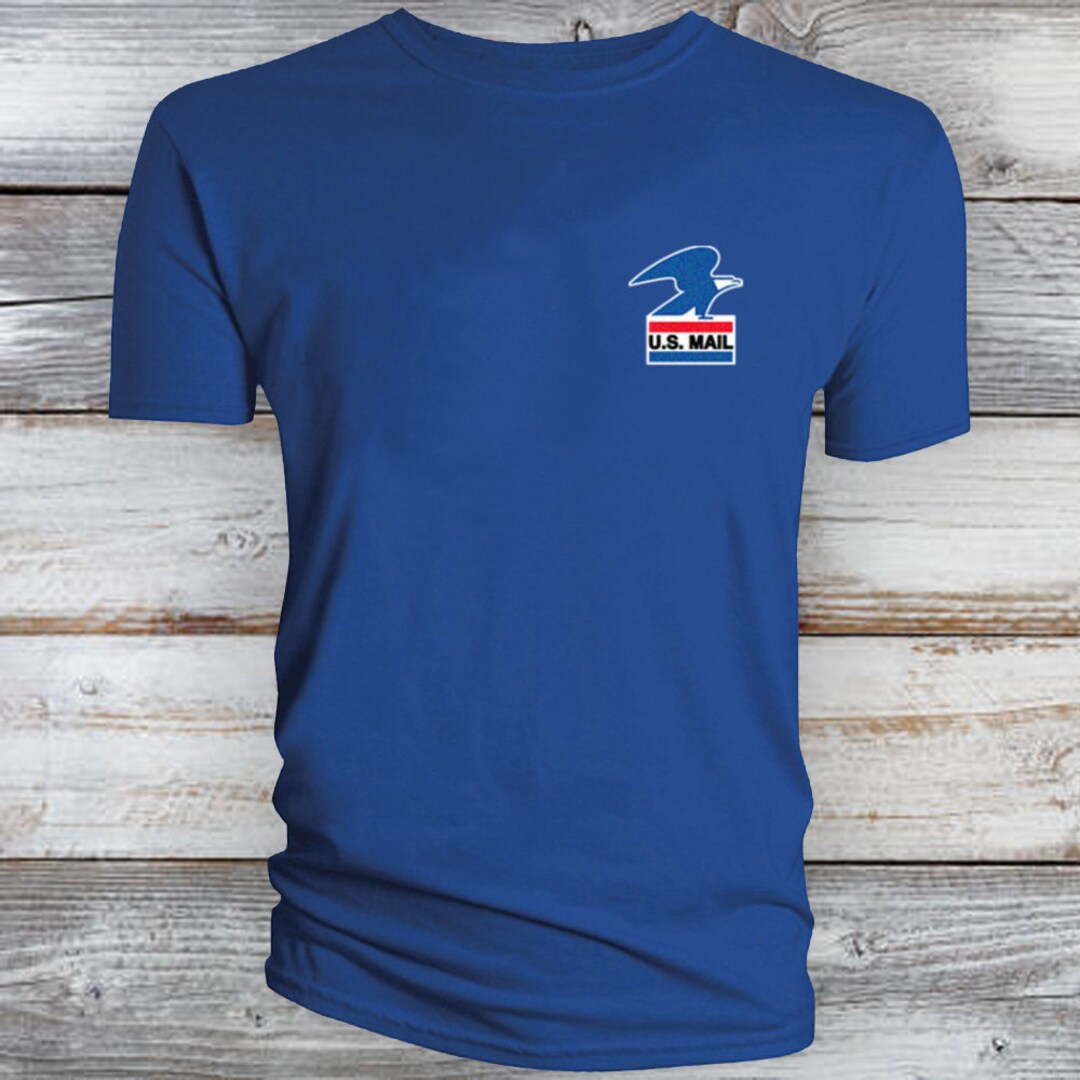 USPS Chest Retro Logo T-shirt United States Postal Service US Mail ...