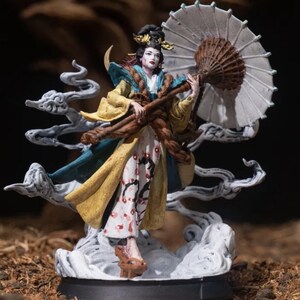 Elementalist Sorcerer Wizard Caster D&D 32mm 75mm Mini Warlock NPC ...