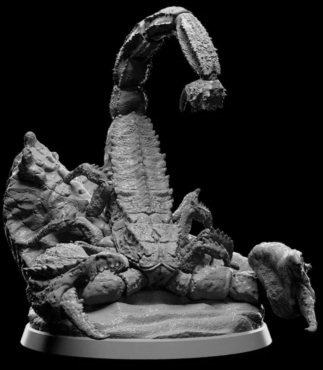 Giant Scorpion Scorpion Miniature Enemy Desert Encounter Desert ...