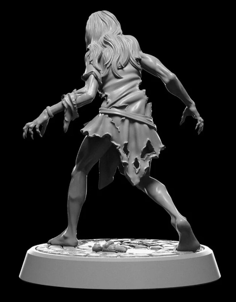 Vampire Spawn Female Female Vampire Spawn Vampire Enemy Barovia D&D ...