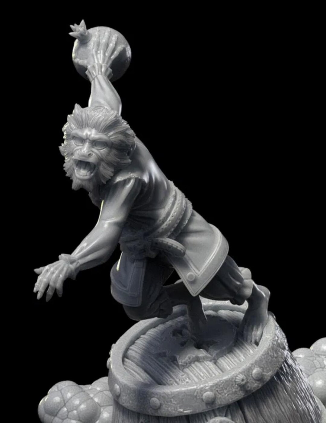 Pirate Monkey Piccolo Pirate Monkey Companion Familiar Pet Bomb Barrel ...