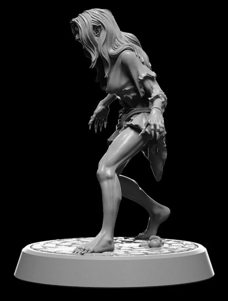 Vampire Spawn Female Female Vampire Spawn Vampire Enemy Barovia D&D Dungeons and Dragons Woman ...