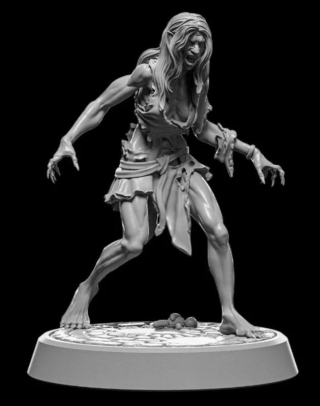 Vampire Spawn Female Female Vampire Spawn Vampire Enemy Barovia D&D Dungeons and Dragons Woman ...