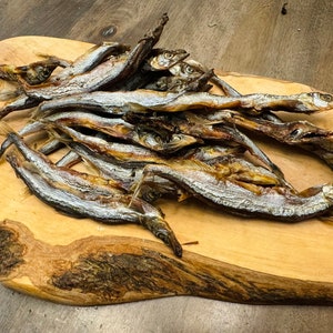 Dehydrated Capelin Fish W/ Roe Treats for Dogs/cats - Single Ingredient ...