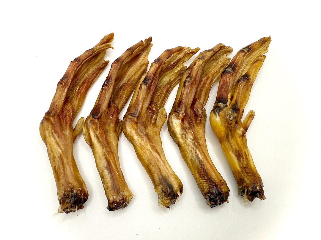 Dehydrated Duck Feet Dog Treats: Natural Dental Chews, High Protein - Etsy