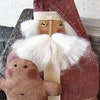 Olde St. Nick EPATTERN Primitive Country Christmas Santa Claus Cloth ...