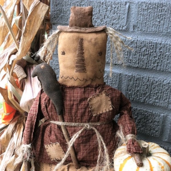 Primitive Scarecrow - Etsy