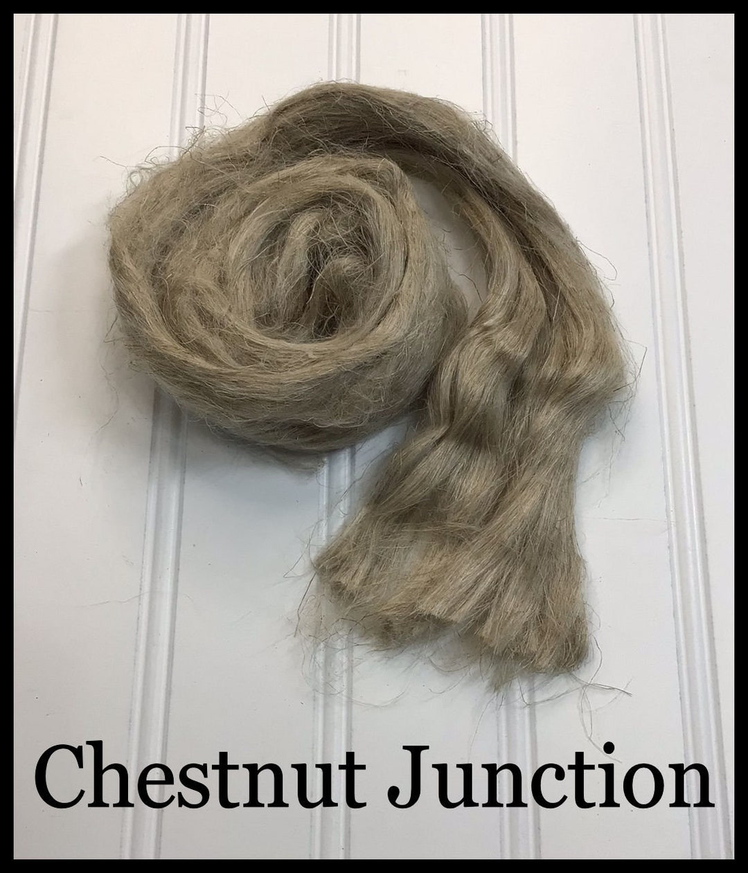 FLAX FIBER...1 Yard...organic Fiber...great for Primitive Crafting ...