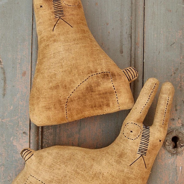 Primitive Rabbits - Etsy