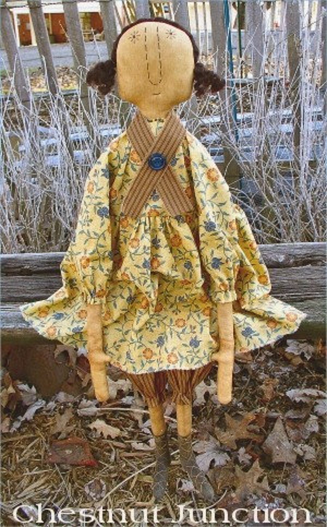 Della EPATTERN - Primitive Country Cloth Doll Craft Digital Download ...